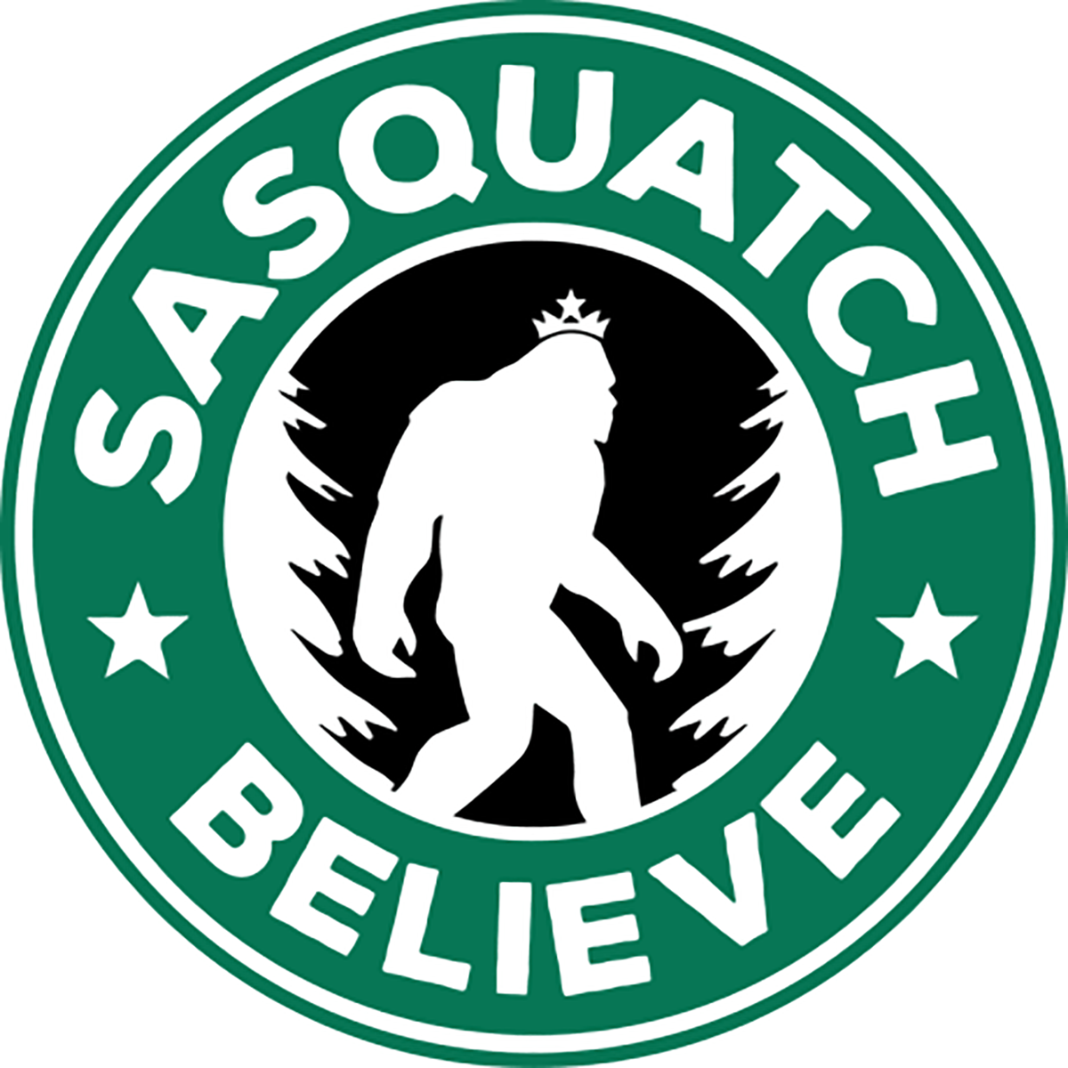 Sasquatch Believe - Vinyl Sticker – Squatch Metalworks