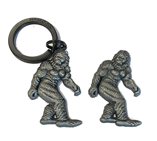 Sasquatch, Yeti, Bigfoot - Sculpted Pewter Magnet & Keychain – Squatch ...